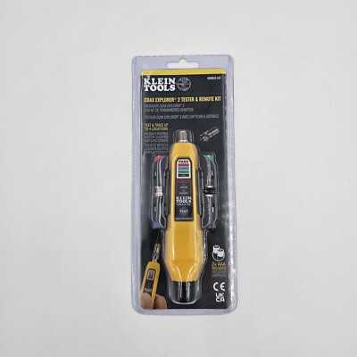 Klein VDV512-101 Explorer 2 Coax Tester Kit, Includes Cable Tester ...