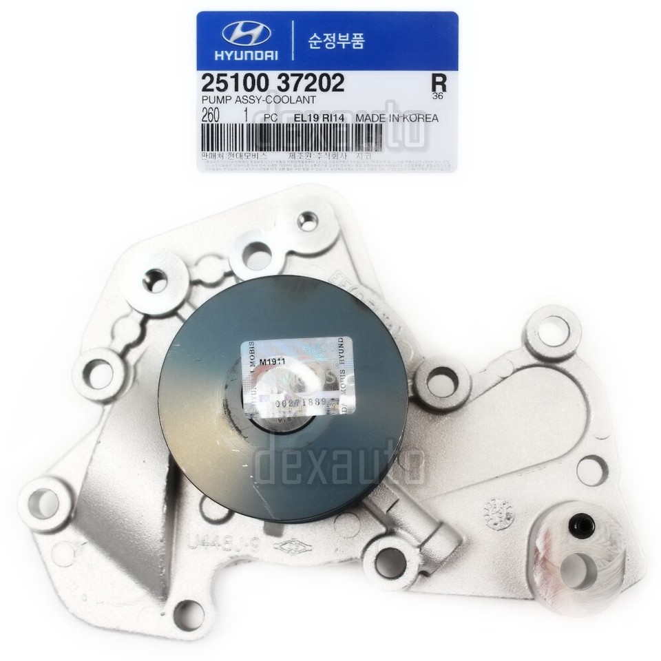 Water Pump 2510037202 for Hyundai Sonata SantaFe Tucson Optima 01-10 | eBay