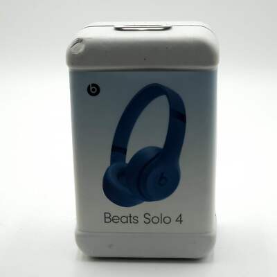 New Beats Solo 4 Wireless Headphones MUW43LL/A Slate Blue | eBay