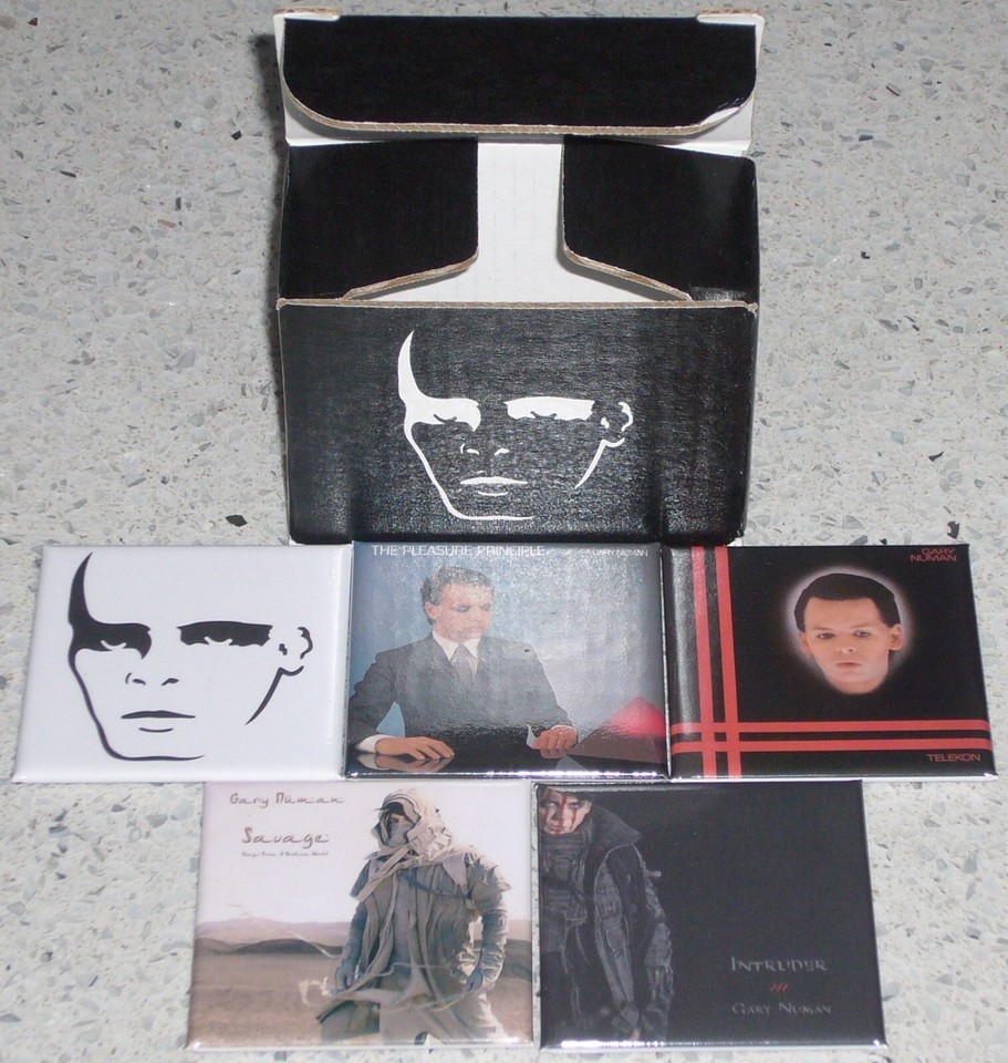 Gary Numan Tubeway Army LIMITED EDITION NUMA Logo Box Set Fridge ...