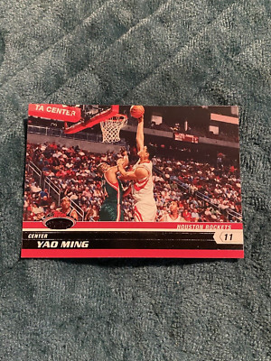 2007-08 Stadium Club #11 Yao Ming Houston Rockets NBA HOF 2016 | eBay