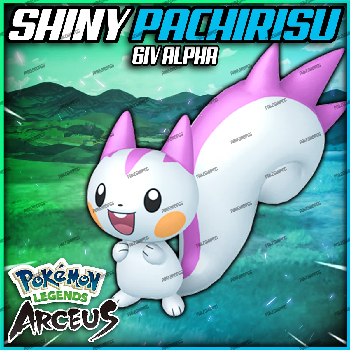 Pachirisu Pokemon Shiny