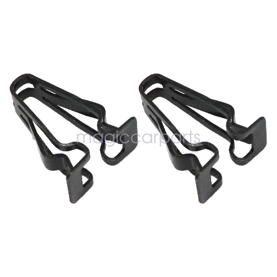 2x Sun Visor Clip Retainer Fit Ford Edge Fusion Mustang Transit Lincoln ...