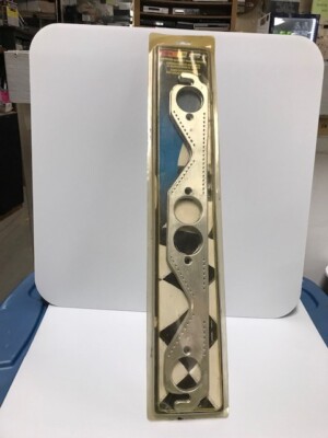 Mr Gasket Aluminum Reusable Exhaust Manifold Gaskets for small block ...