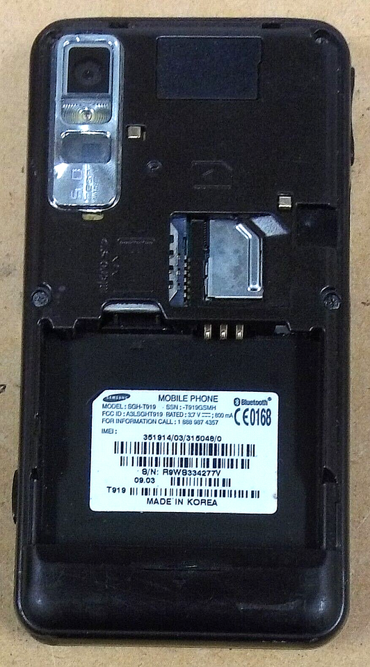 Samsung Behold SGH-T919 - Brown and Silver ( T-Mobile ) Rare Cellular ...