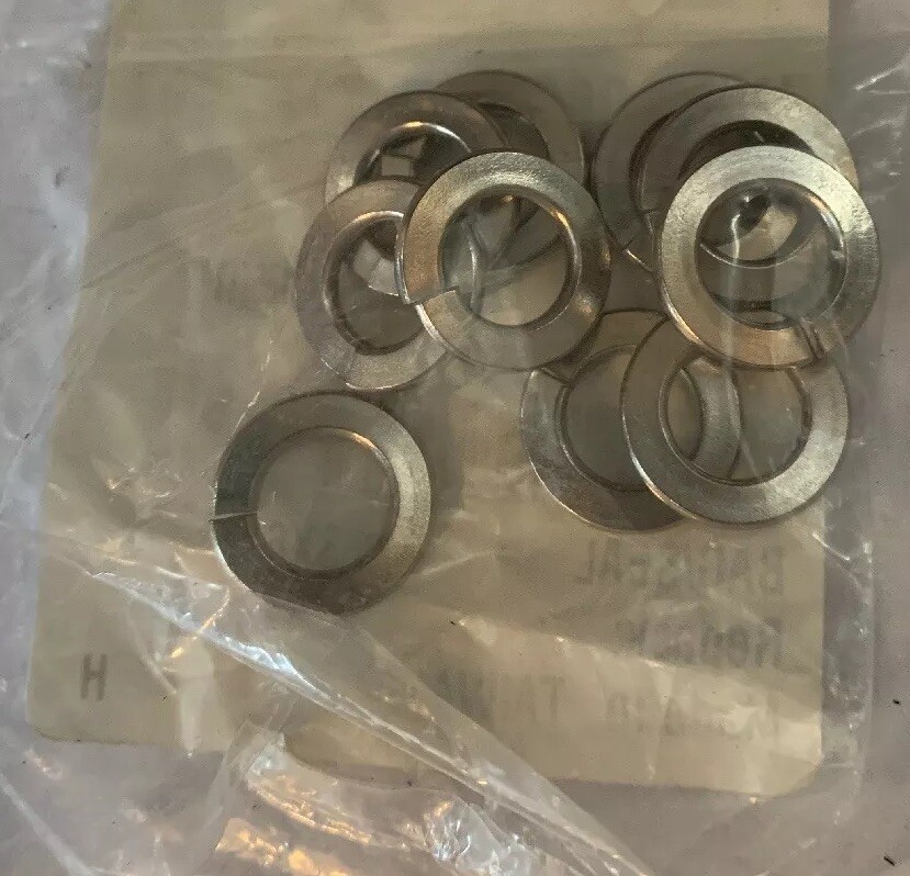 Lot of 10 757200201 ITT Cannon 1/4-40 Key Lock Washer D-Style Keyway ...