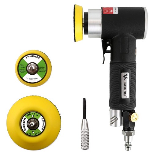 2" 3" Mini Air Sander Pneumatic Sander Random Orbital Eccentric Dual ...