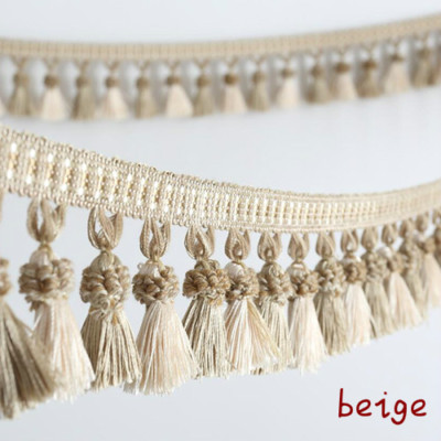Curtain Tassel Edging Sewing Trims Upholstery Fabric DIY Cushion Decor ...