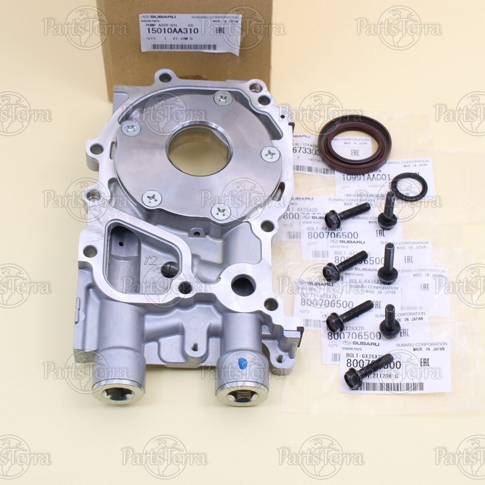 JDM Subaru 2005+ WRX LEGACY GT STI 12mm High Volume Oil Pump w/ Bolts ...