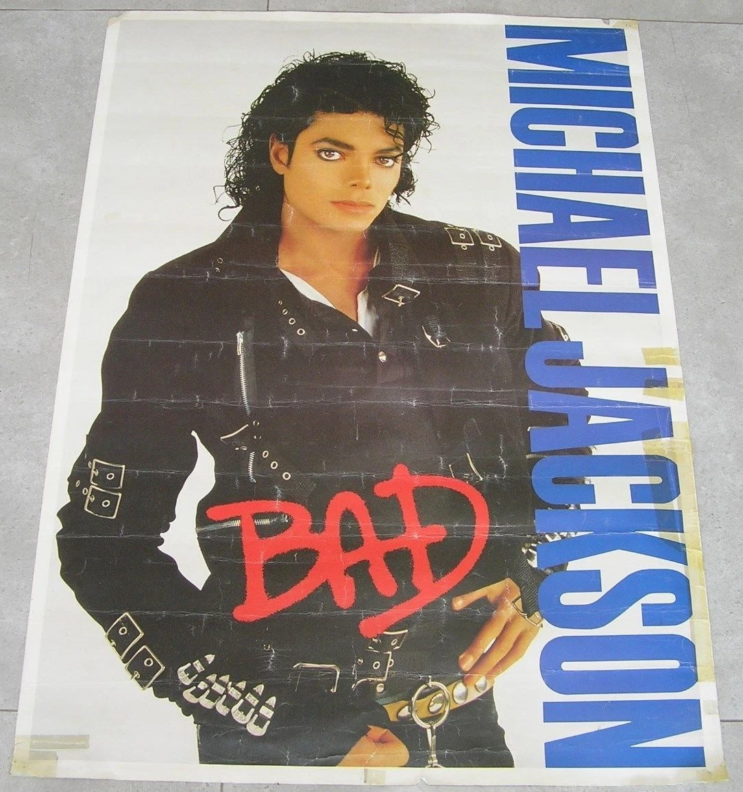 Michael Jackson Bad Poster