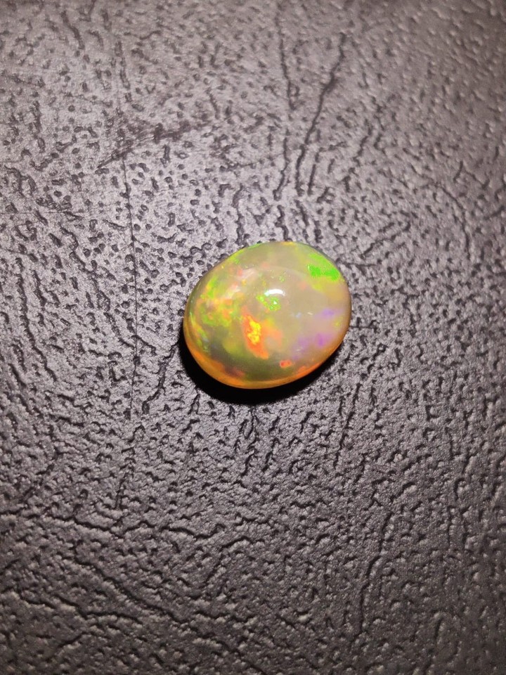 GTL 2.05Cts Natural Glorious Ethiopian Opal Oval Cabochon Jewelry ...