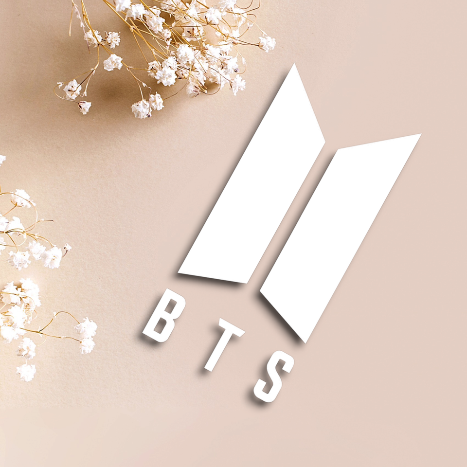 2 Pack - BTS Premium Vinyl Decal Sticker for Car Window, Yeti, Laptops ...