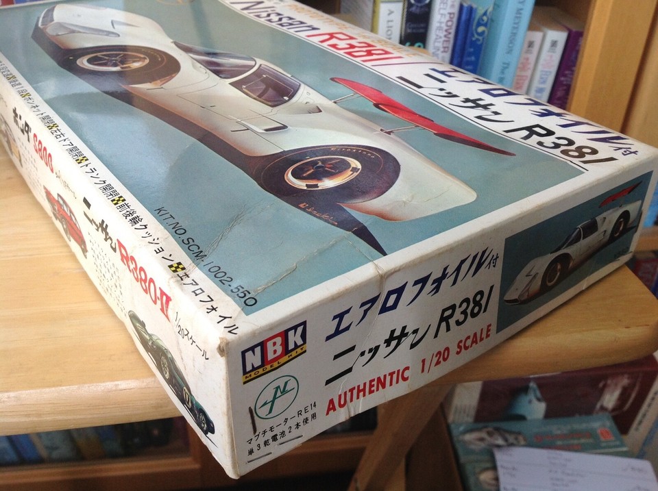 NBK 1:20 Nissan R381 Vintage Model Car Kit No. SCM-1002-550, Complete ...