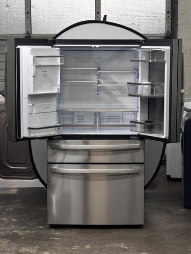 GE Profile PVD28BYNFS 36 Inch 4-Door French Door Smart Refrigerator ...