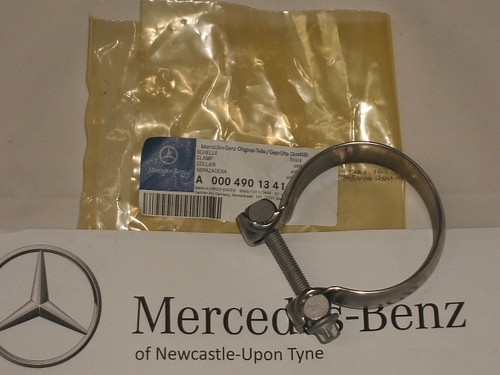 NEW Genuine Mercedes-Benz Central Exhaust Clamp 60mm A0004901341 | eBay UK