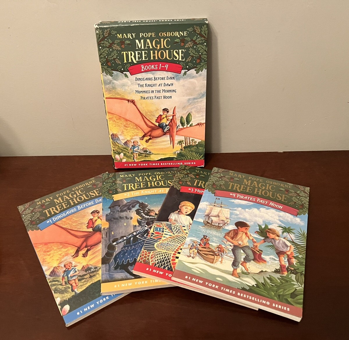 4 Magic Tree House Magic Tree House Books 1 4 Boxed Set By Mary Pope