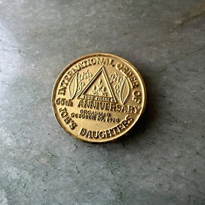 International Order Of Jobs Daughter Coin called Masonic youth support ...