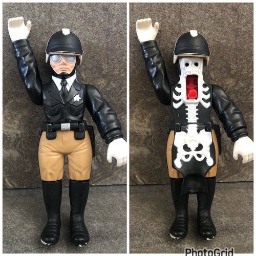 Kenner 1988 Real Ghostbusters Haunted Human X-Cop Skeleton Figure ...