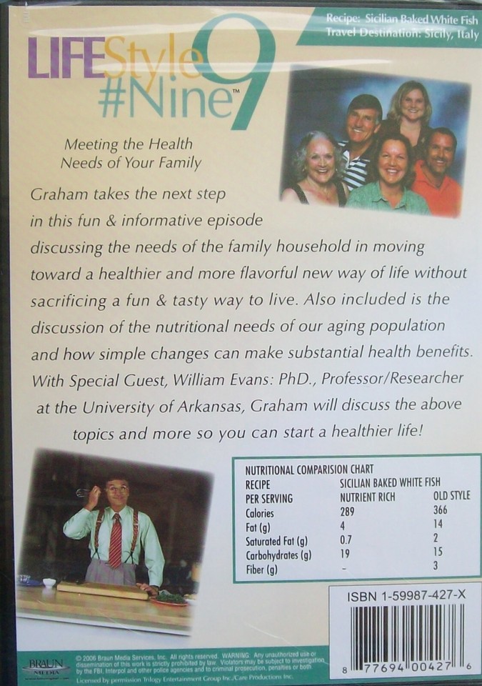 LifeStyle # Nine 9 - Vol. 2: A Family Affair (DVD, 2006) Graham ...