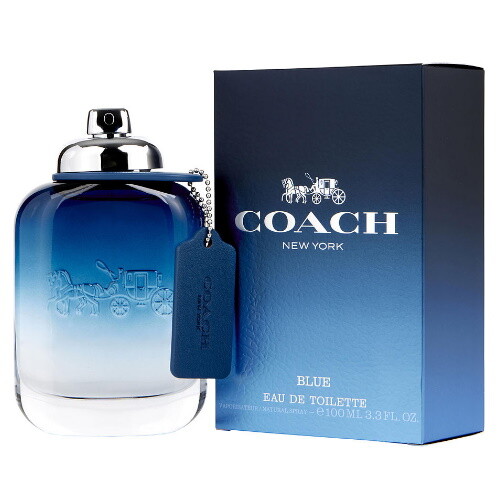 Coach Blue by Coach 3.3 / 3.4 oz EDT Cologne for Men Brand New In Box ...