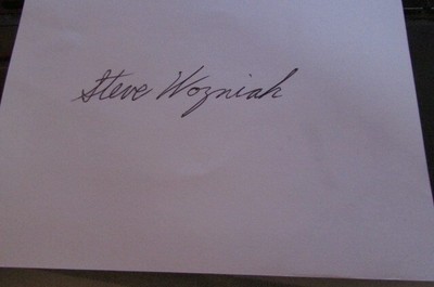 Steve Wozniak Apple Computer Founder Autograph | eBay