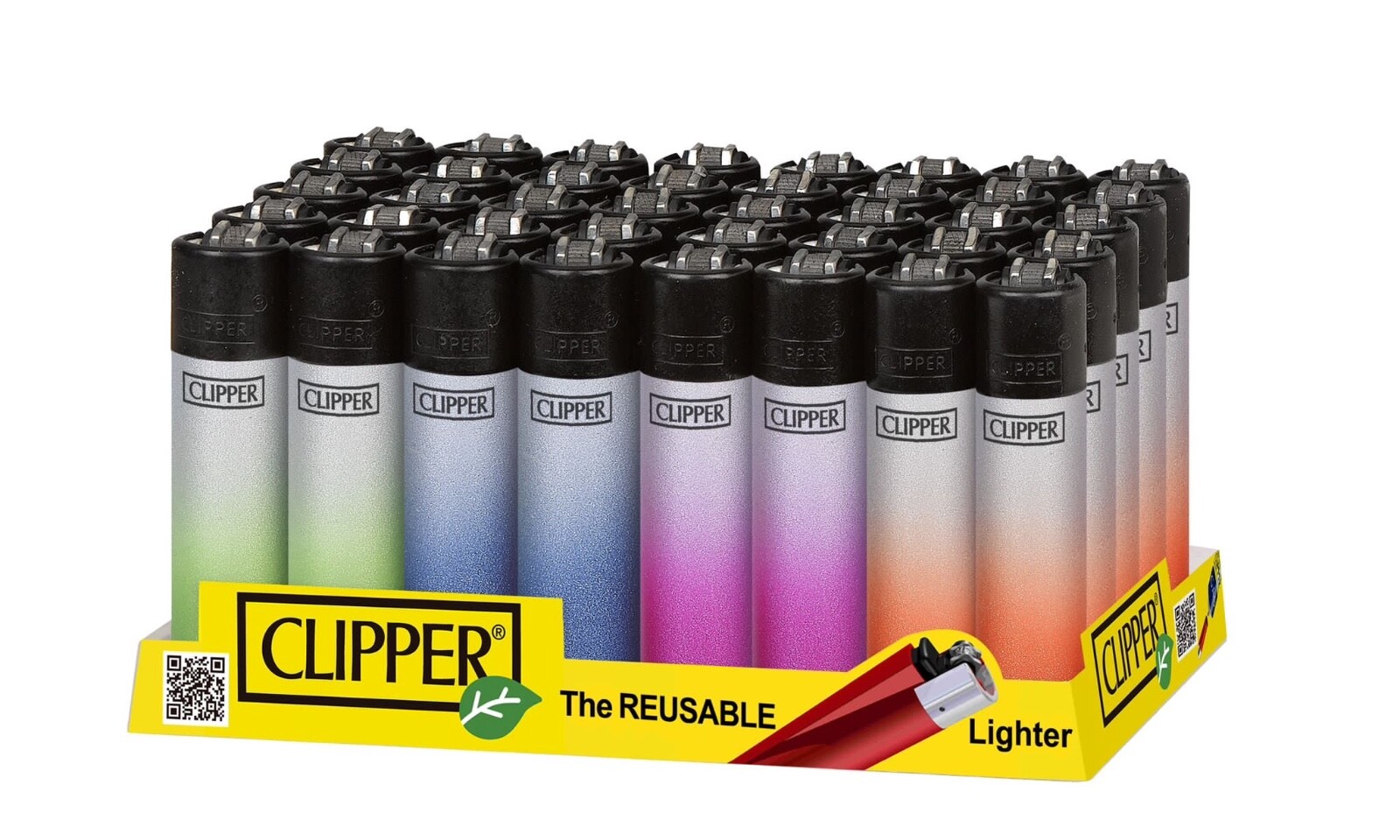 4 x CLIPPER LIGHTERS MIX DESIGNS NEBULA, CRYSTAL & GRADIENT | eBay UK