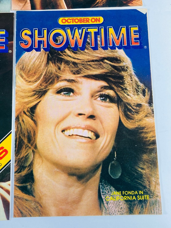 Lot (x9) TV Guide Showtime Schedule Magazines 1970's NICE movies hbo | eBay