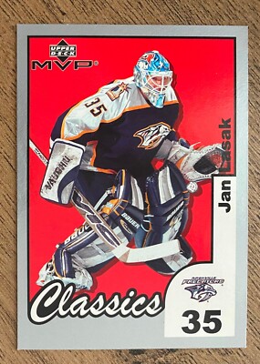 2002-03 Upper Deck MVP - Classics #208 - Jan Lasak ROOKIE (Predators ...
