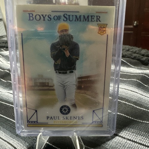 PAUL SKENES 2024 PANINI BOYS OF SUMMER BASEBALL BLUE ROOKIE 12/99 ...