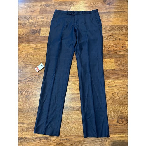 Ted Baker London Men’s Laine Wool Dress Pants Navy Size 35R | 35.5 ...