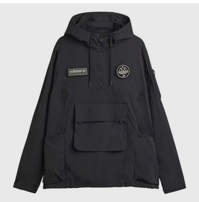 Adidas SPZL FC Todmorden Smock Jacket Black - Size Medium Trusted ...