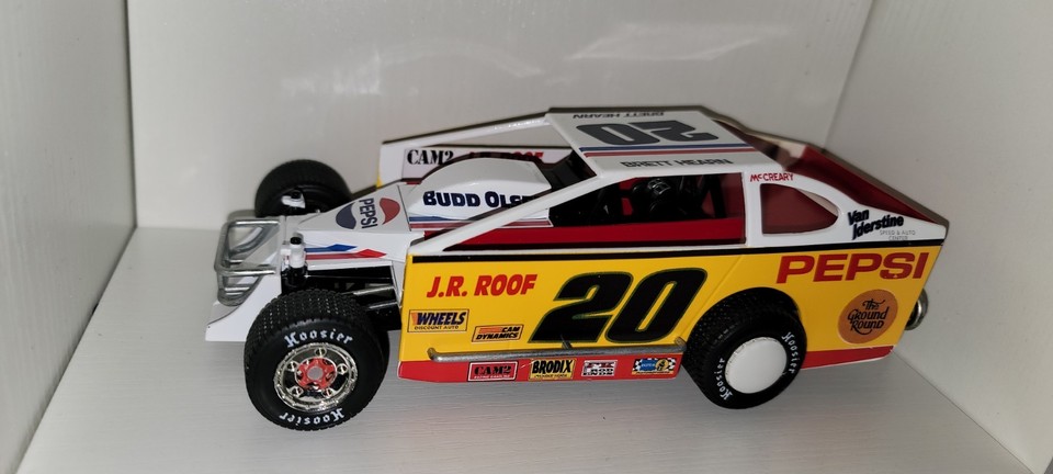 BRETT "THE JET" HEARN PEPSI BUDD OLSEN EAGLE DIRT MODIFIED CUSTOM 1/25 ...