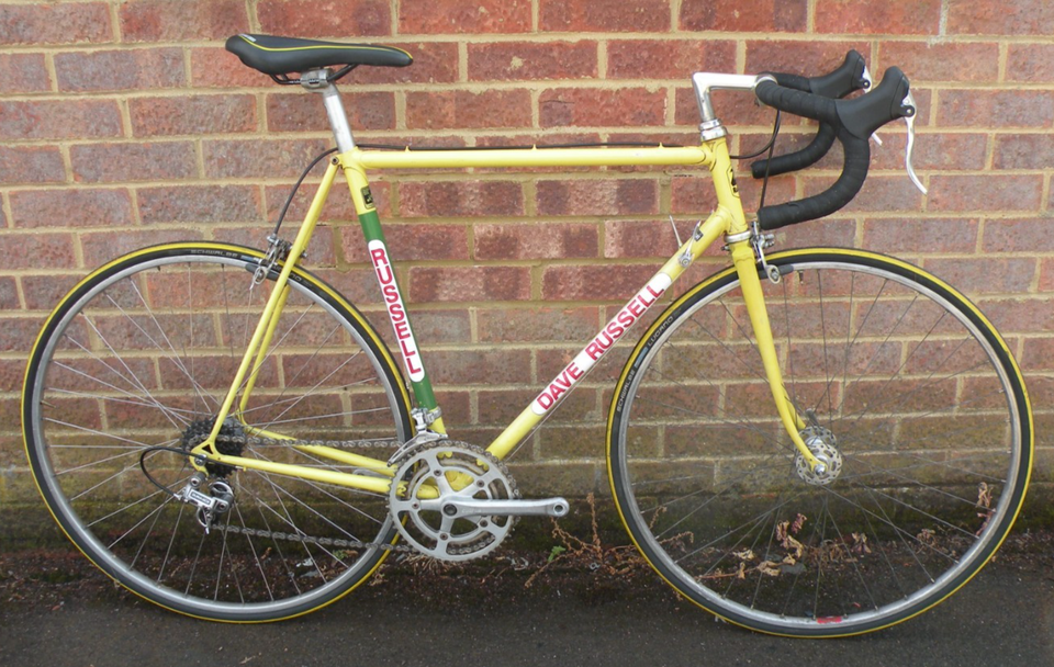 58cm Dave Russell Classic 531 Steel Racing Bike | eBay