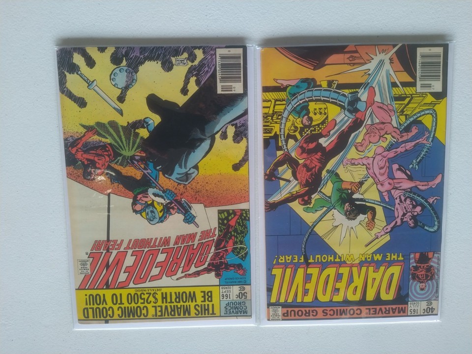 DAREDEVIL 163 - 181 FRANK MILLER ART 16 MARVEL COMICS LOT | eBay