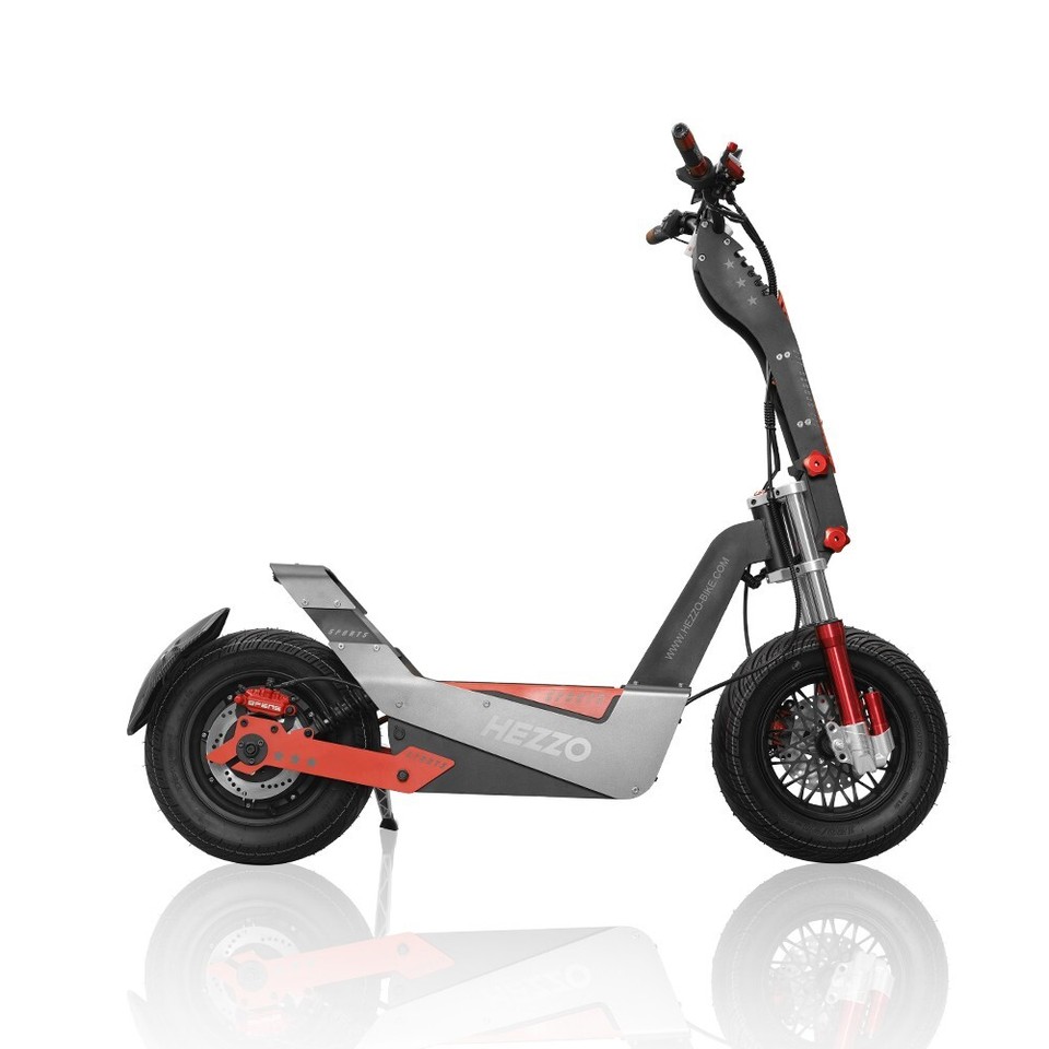 16" 50Ah Electric Scooter 75MPH Max Speed 8000W 74V Motor Escooter ...