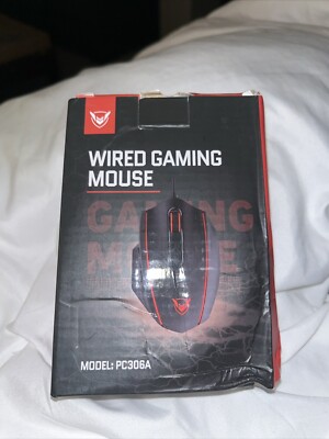 Wired Gaming Mouse Model PC306A Optical Sensor, RGB Lighting, Ergonomic ...