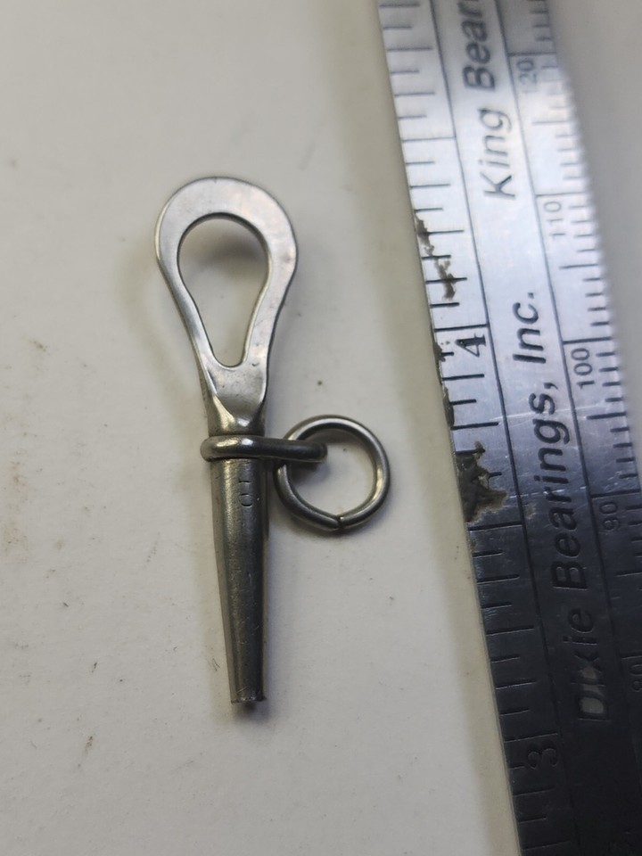 Antique Pocket Watch Key #10 swivel watchmakers bench key | eBay