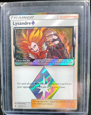 Pokémon TCG Lysandre Prism Star Forbidden Light 110/131 Holo Holo Rare ...