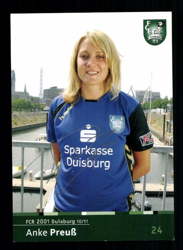 Anke Preuß Autogrammkarte FCR 01 Duisburg 2010-11 Original Signiert | eBay.de