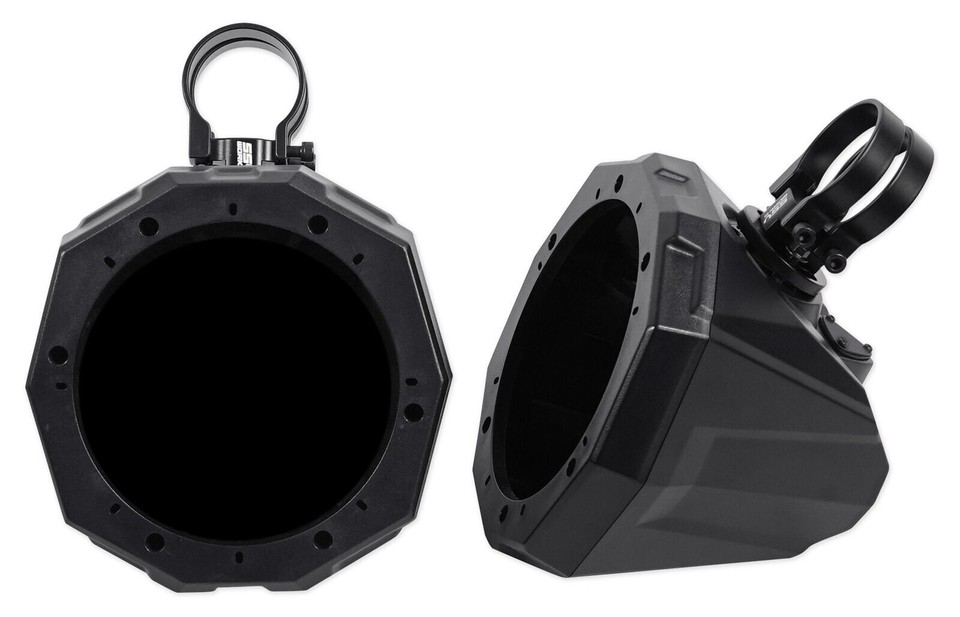 SSV Works Universal Roll Bar Cage Mount 6.5" Speaker Pods with 1.75 ...