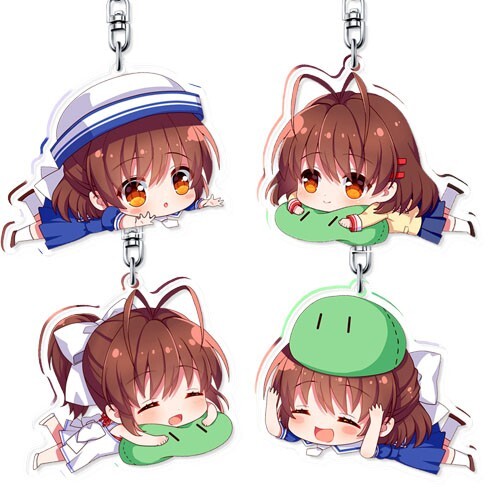 CLANNAD Furukawa Nagisa Okazaki Ushio Acrylic Keychain Keyring | eBay