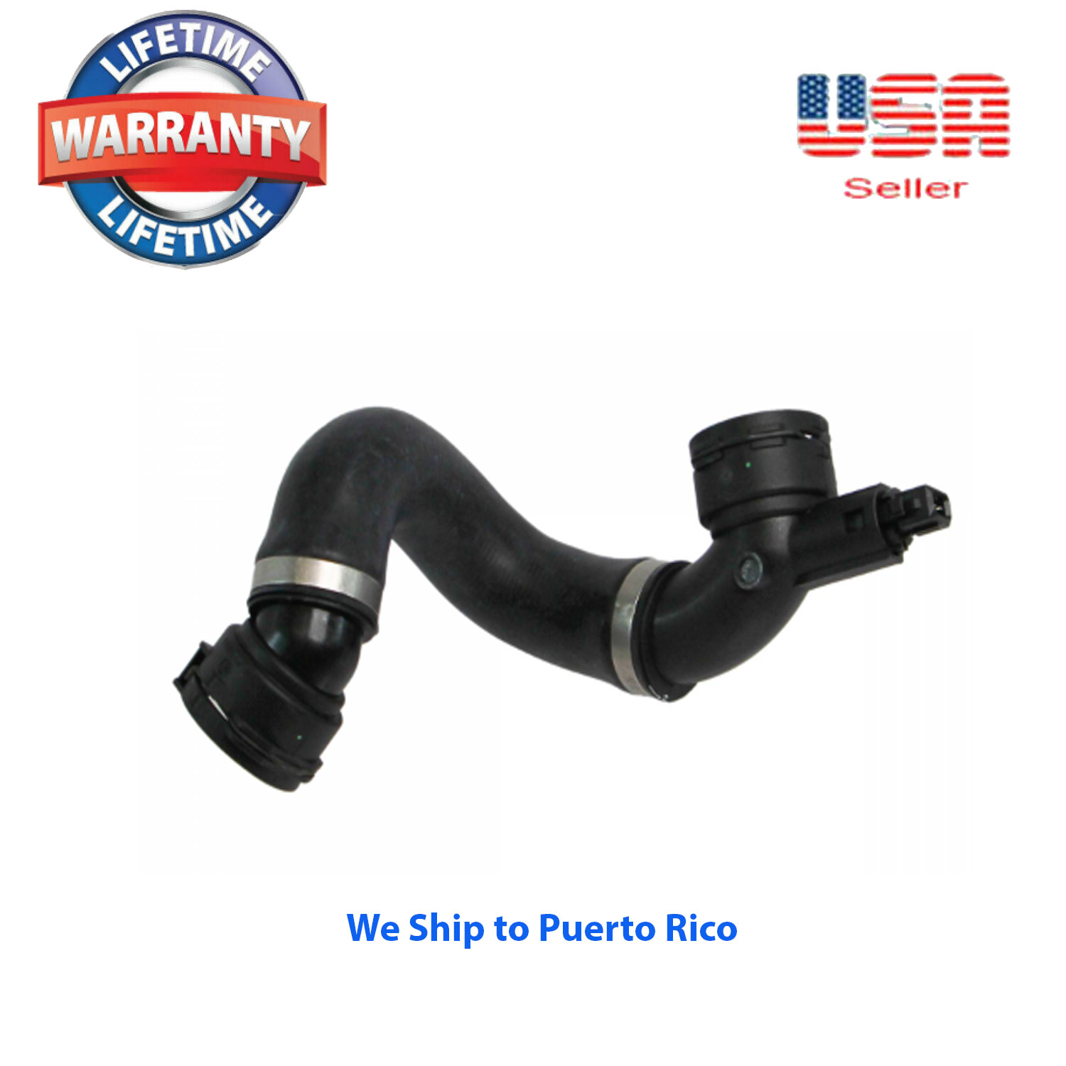 Lower Engine Radiator Coolant Hose Fit BMW 128i 325i 325xi 328i 328xi ...