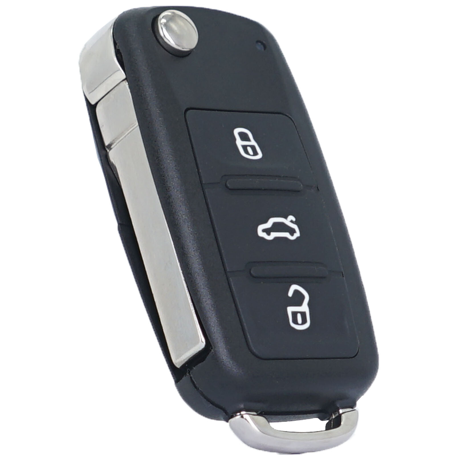 2 FOR 2011-2016 VW VOLKSWAGEN JETTA PASSAT GTI FLIP REMOTE KEY FOB ...