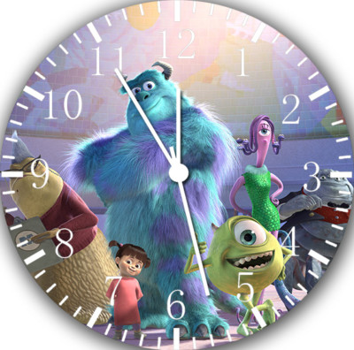 Disney Monster Inc. Borderless Wall Clock A463 | eBay