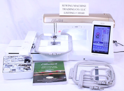 NICE BABY LOCK ELLISIMO GOLD II 2 SEWING QUILTING & EMBROIDERY MACHINE ...
