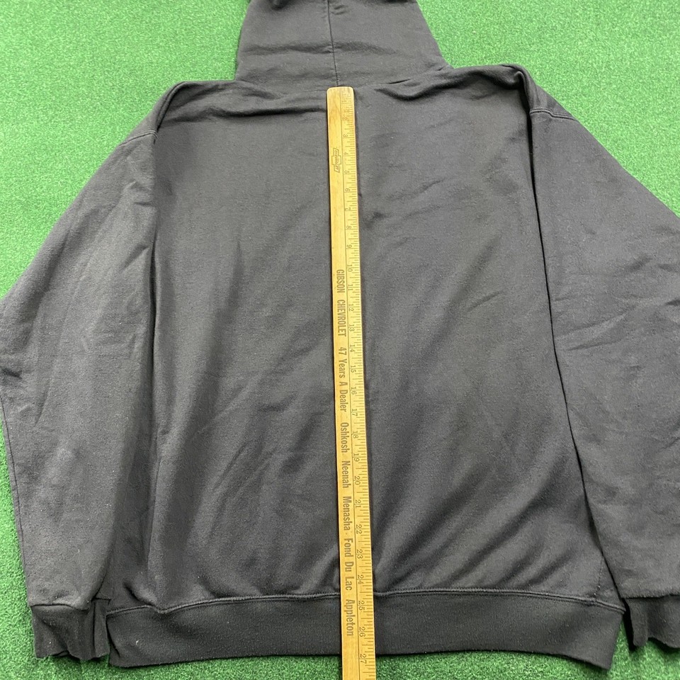 Vintage Guns N Roses Hoodie Mens XL Black Y2K Rock Band Music Zip Up ...