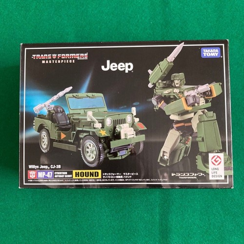 Takara Tomy Transformers Masterpiece Official MP-47 Hound Jeep Used ...