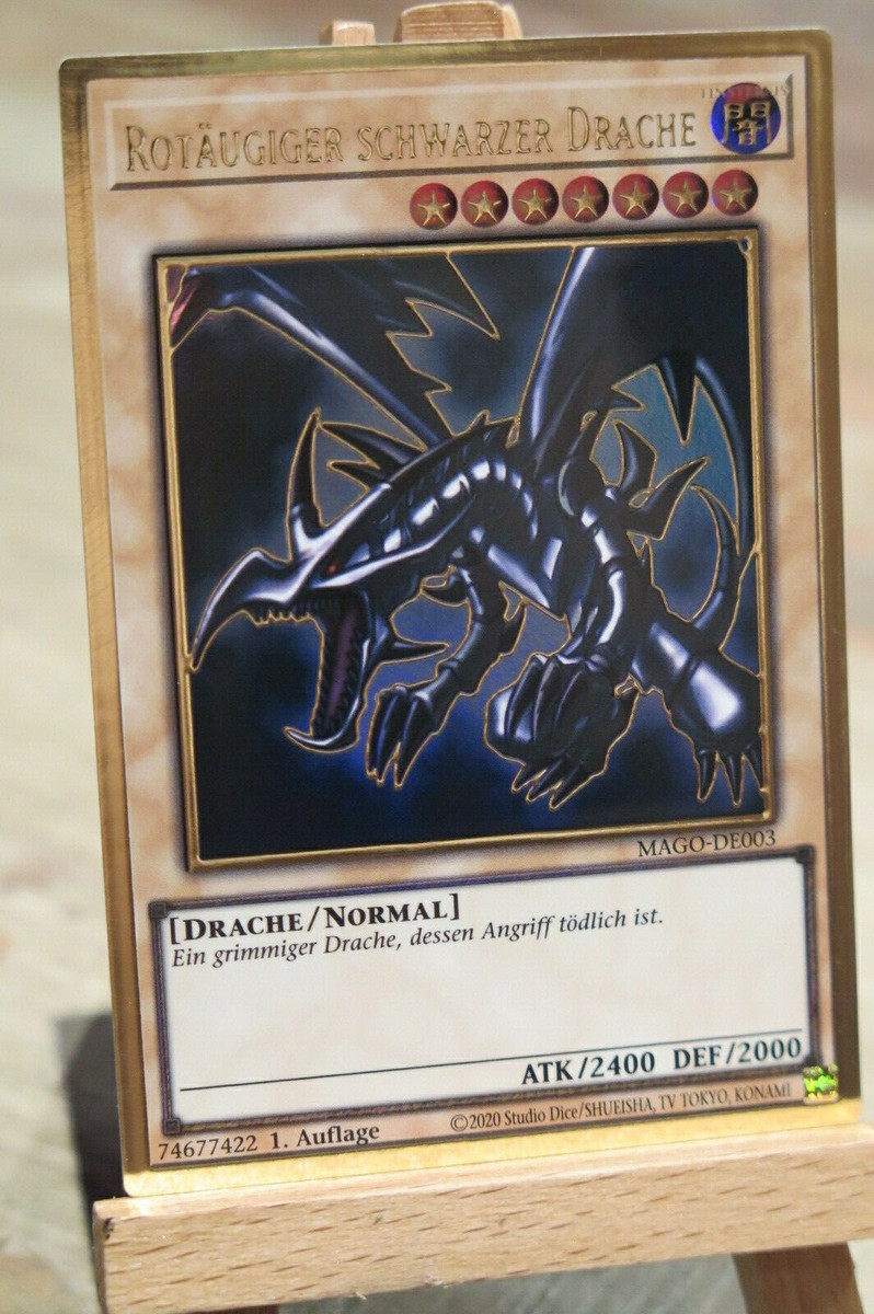 Schwarzer Feuerdrache Yugioh Yu Gi Oh! Rotäugiger Schwarzer Drache,