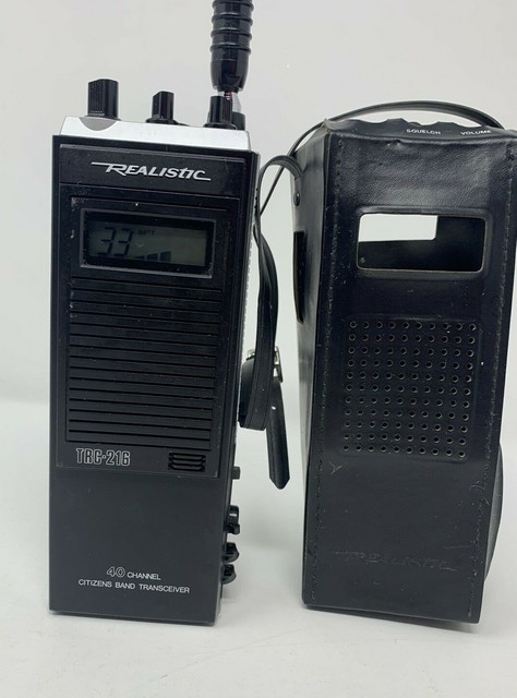 Realistic Trc-216 TRC216 40 CH Channel Citizen Band Transceiver Radio ...