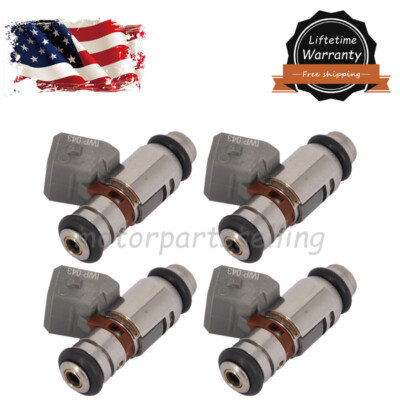 4x Fuel Injector For Harley Davidson Touring Road King Dyna Electra ...